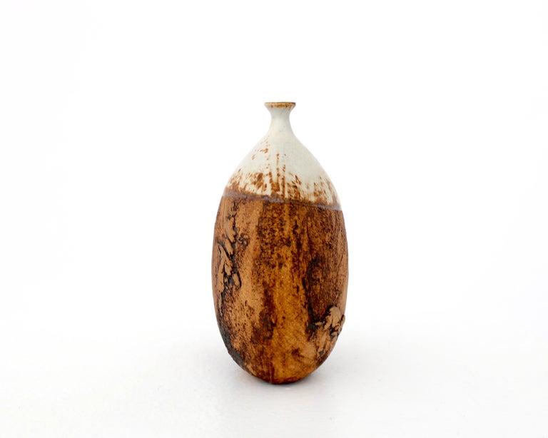 Isabel Parks Ceramic Vessel or Weed Pot Signed Parks Hickory Grove ...