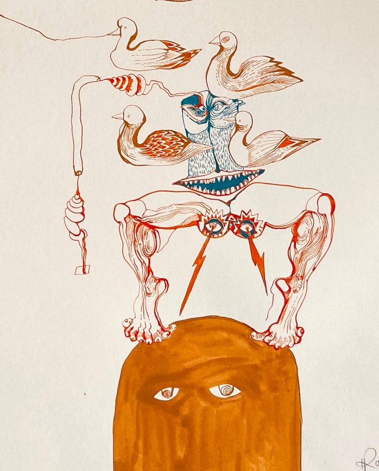 Isabel Rock - Animal Painting Surrealist Royal College of Art LGBTQ+ ...