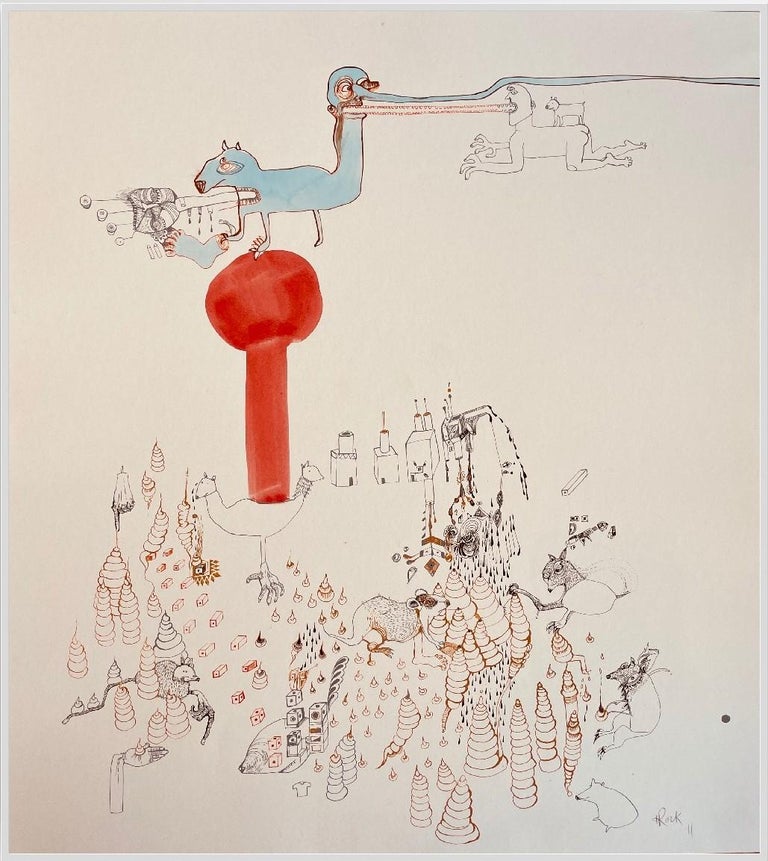 Isabel Rock - Animal Painting Surrealist Royal College of Art LGBTQ+ ...