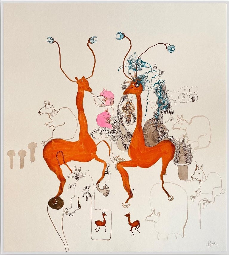 Isabel Rock - Animal Painting Surrealist Royal College of Art LGBTQ+ ...