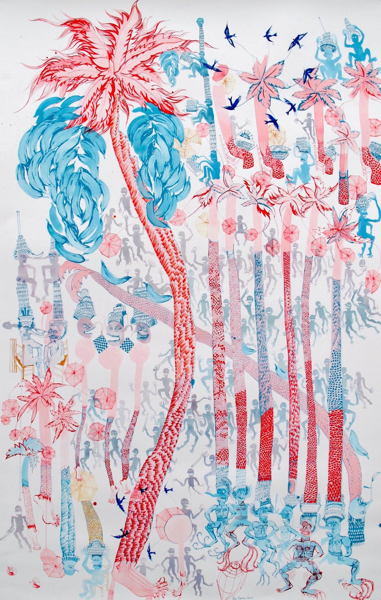 Isabel Rock - Grande peinture surréaliste du Royal College of Art ...