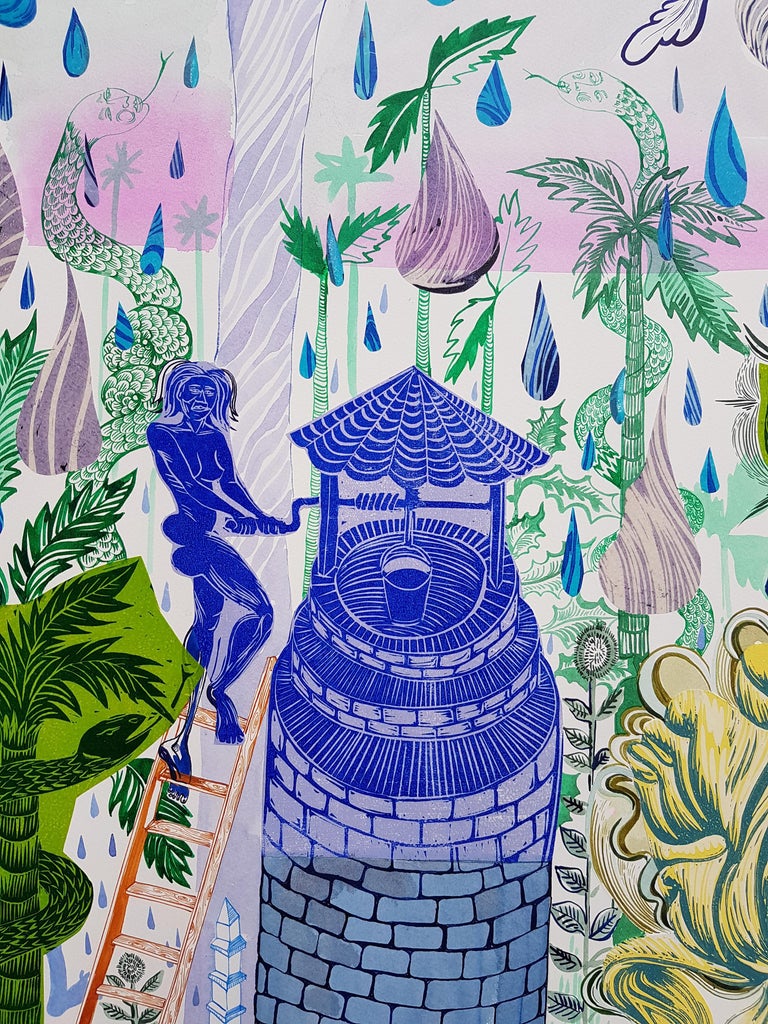 Isabel Rock - Surrealist Large Painting Royal College of Art LGBTQ+ ...