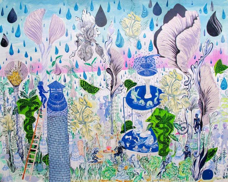 Isabel Rock - Surrealist Large Painting Royal College of Art LGBTQ+ ...