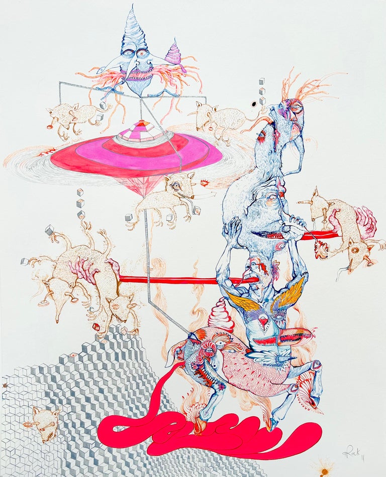 Isabel Rock - Surrealist Painting Royal College Art LGBTQ+ Female ...