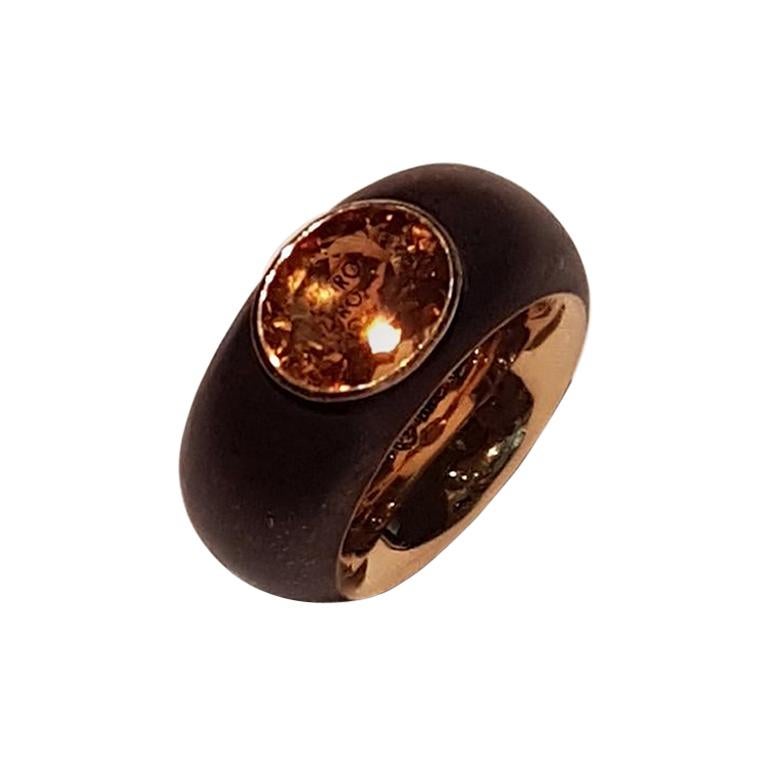 Isabelle Fa Citrine Bronze Gold Ring at 1stDibs | isabelle fa jewelry ...