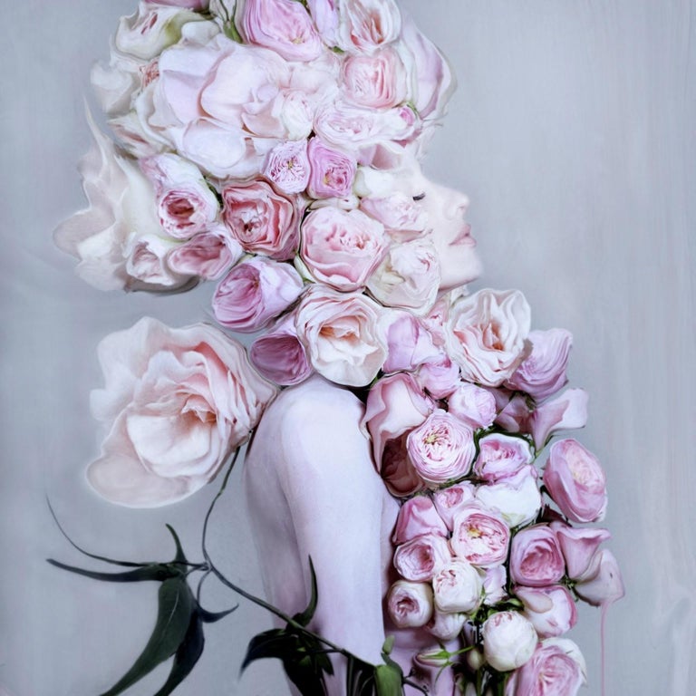 Isabelle Van Zeijl - Rising Love, 2020 Mounted on dibond perspex face ...