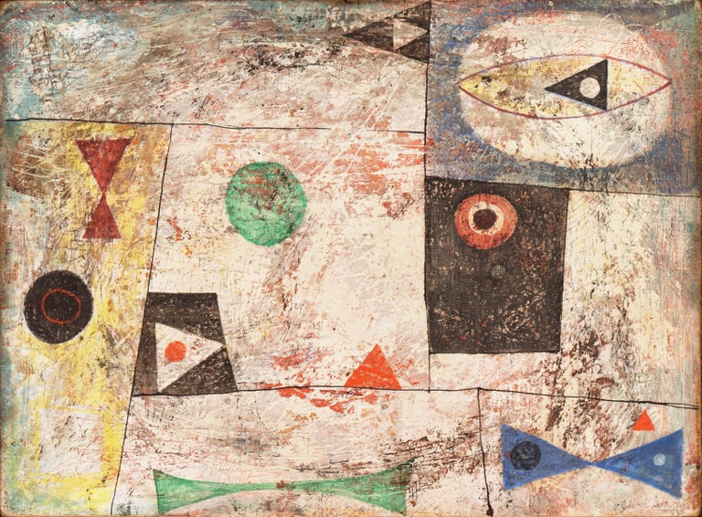 Isami Adachi - Geometric Abstract (Biomorphism, Juan Miro, Modernism ...