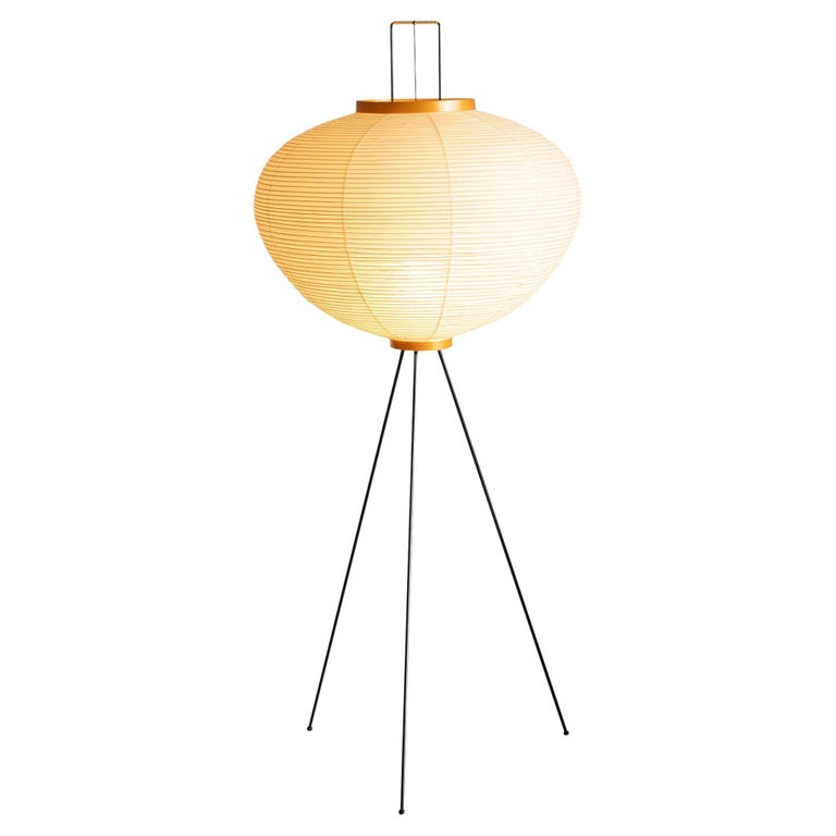 Isamu Noguchi Akari 10A Light Sculpture in Washi Paper and Bamboo by ...