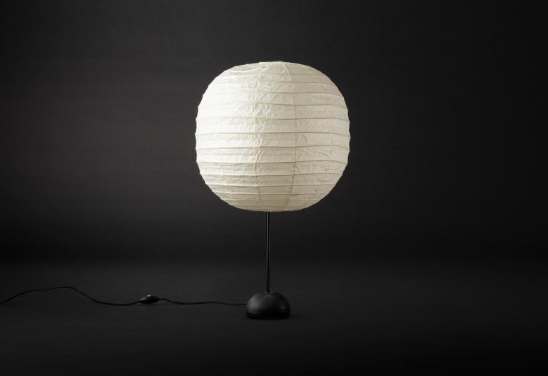Isamu Noguchi Akari 40F on Single Stem Base T1, Ozeki, 1951 For Sale at ...