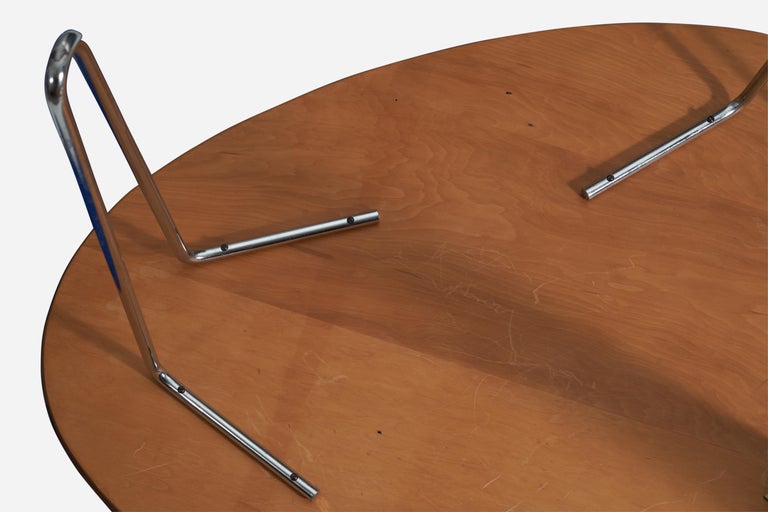 Isamu Noguchi, Early "Rudder" Table, Birch, Steel, Herman Miller, 1950s ...
