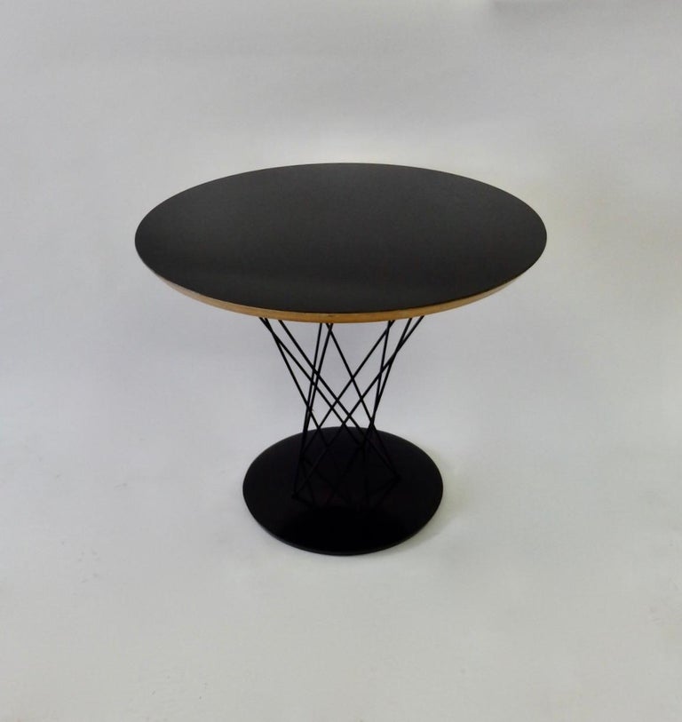 Isamu Noguchi for Knoll Black Top Cyclone Side Table at 1stDibs ...