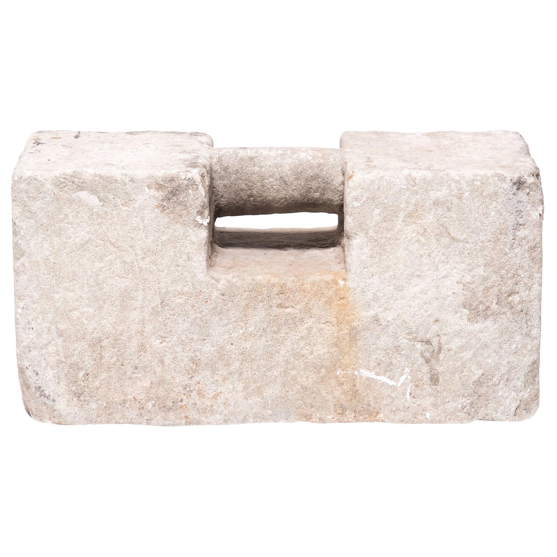Chinese "Ishi Sashi" Stone Martial Arts Weight, c. 1850 For Sale at 1stDibs