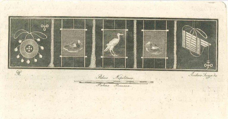 Isidoro Frezza - Ancient Roman Composition - Etching by Isidoro Frezza ...