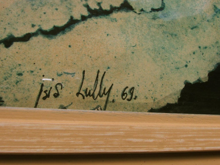 Isis Lully Abstract Watercolor For Sale at 1stDibs