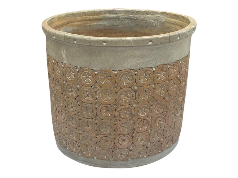 Isla Del Sol Puerto Rico Stoneware Round Planter at 1stDibs | isla del ...