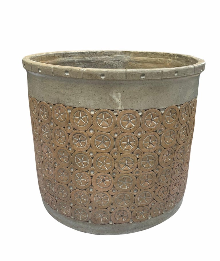 Isla Del Sol Puerto Rico Stoneware Round Planter at 1stDibs | isla del ...