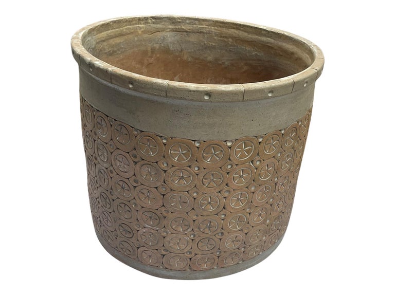 Isla Del Sol Puerto Rico Stoneware Round Planter at 1stDibs | isla del ...