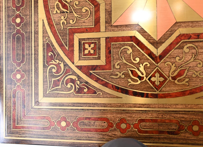 Islamic Side Coffee Table Set Boulle Inlay, 1920 For Sale at 1stDibs