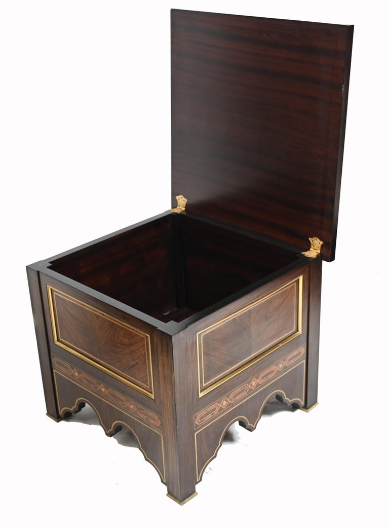 Islamic Side Coffee Table Set Boulle Inlay, 1920 For Sale at 1stDibs