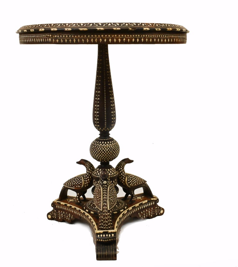 Islamic Side Table Moorish Damascan Furniture Interiors, 1870 For Sale ...