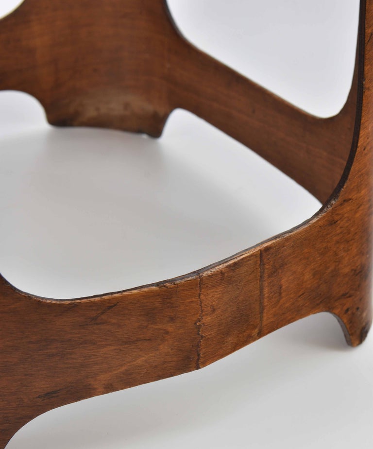 Isokon Plywood Stool Venesta Iconic 1930s Modernism For Sale at 1stDibs