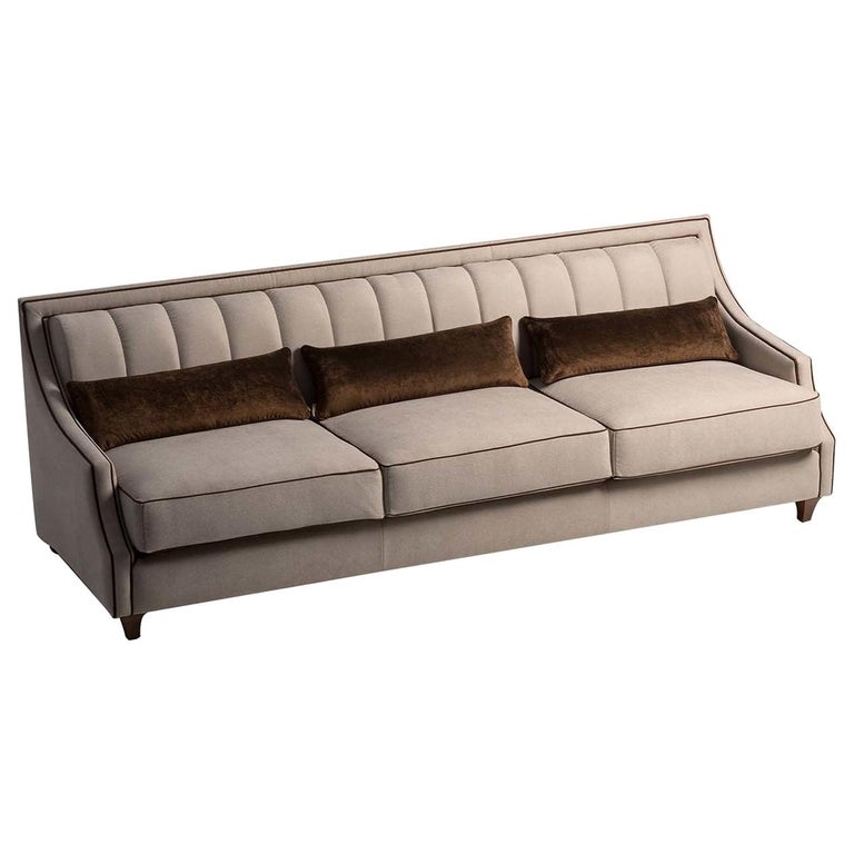 Istana 3-Seat Sofa Couture Collection For Sale at 1stDibs