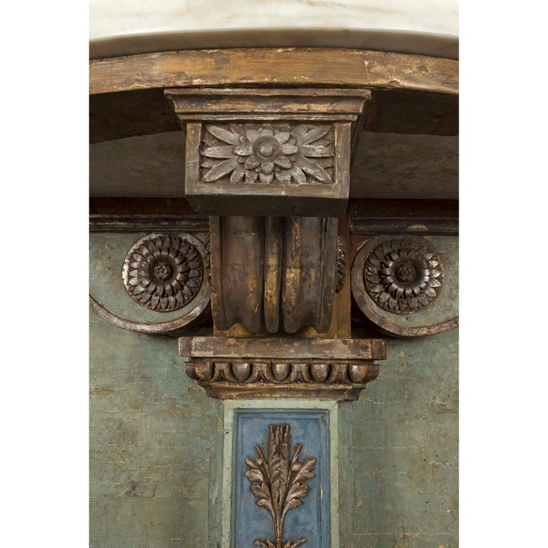 Italian 18th Century Louis XIV Period Mecca Mirror and Console For Sale ...