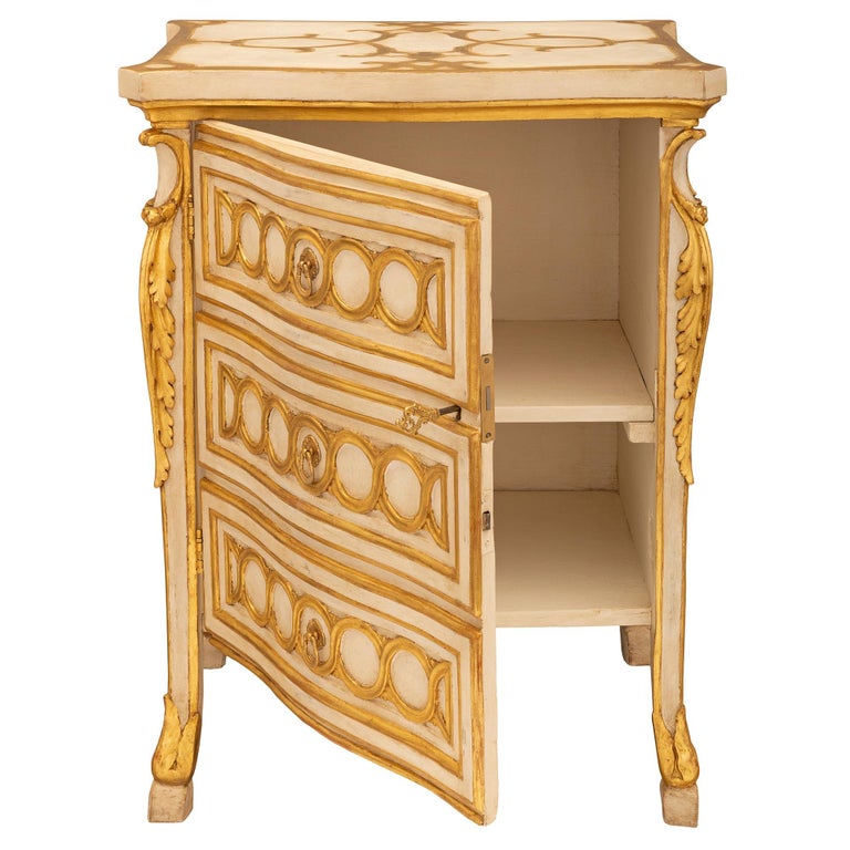 Italian 18th Century Louis XV Period Patinated, Giltwood and Ormolu ...