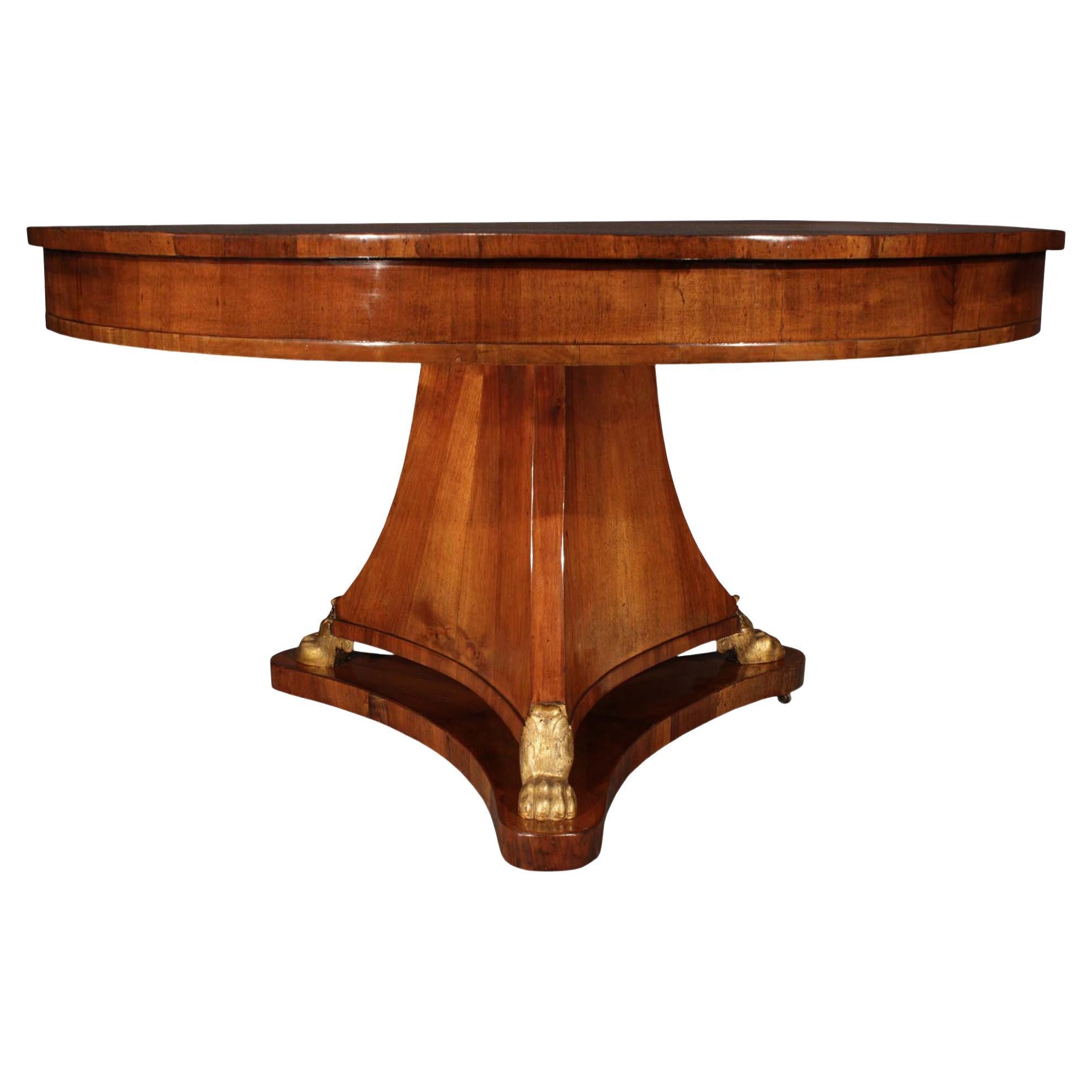 18th Century, Italian Neoclassical Wood Coffee Table with Alabaster ...