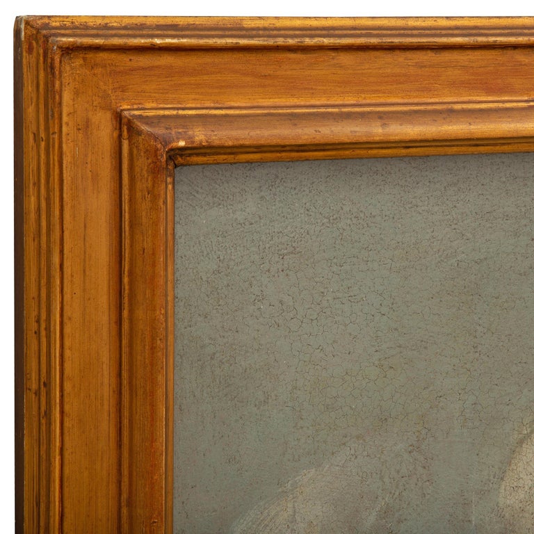 Italian 18th Century Oil on Canvas Painting in a Giltwood Frame For ...