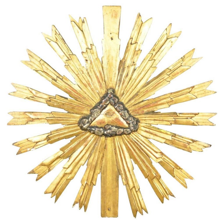 Italian 18th Century Sunburst at 1stDibs