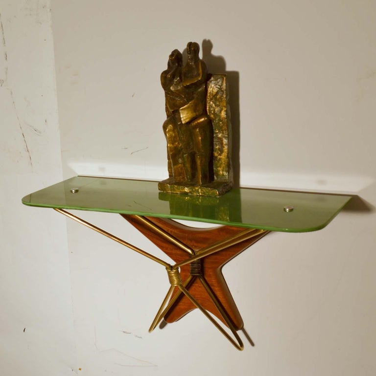 Italian 1950's Wall Mounted Console Table at 1stDibs | console table ...