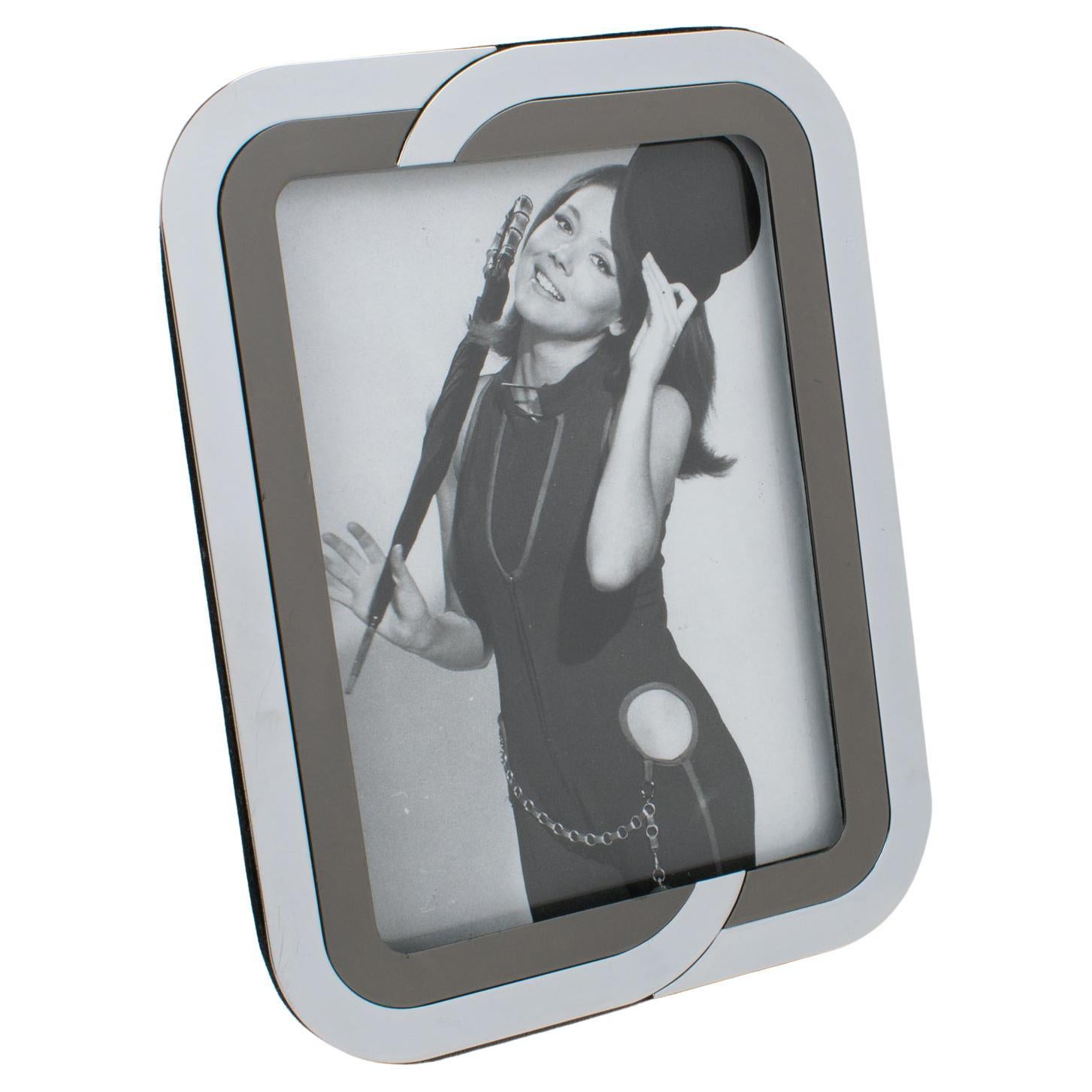 Christofle France 1970s Brass Picture Frame at 1stDibs