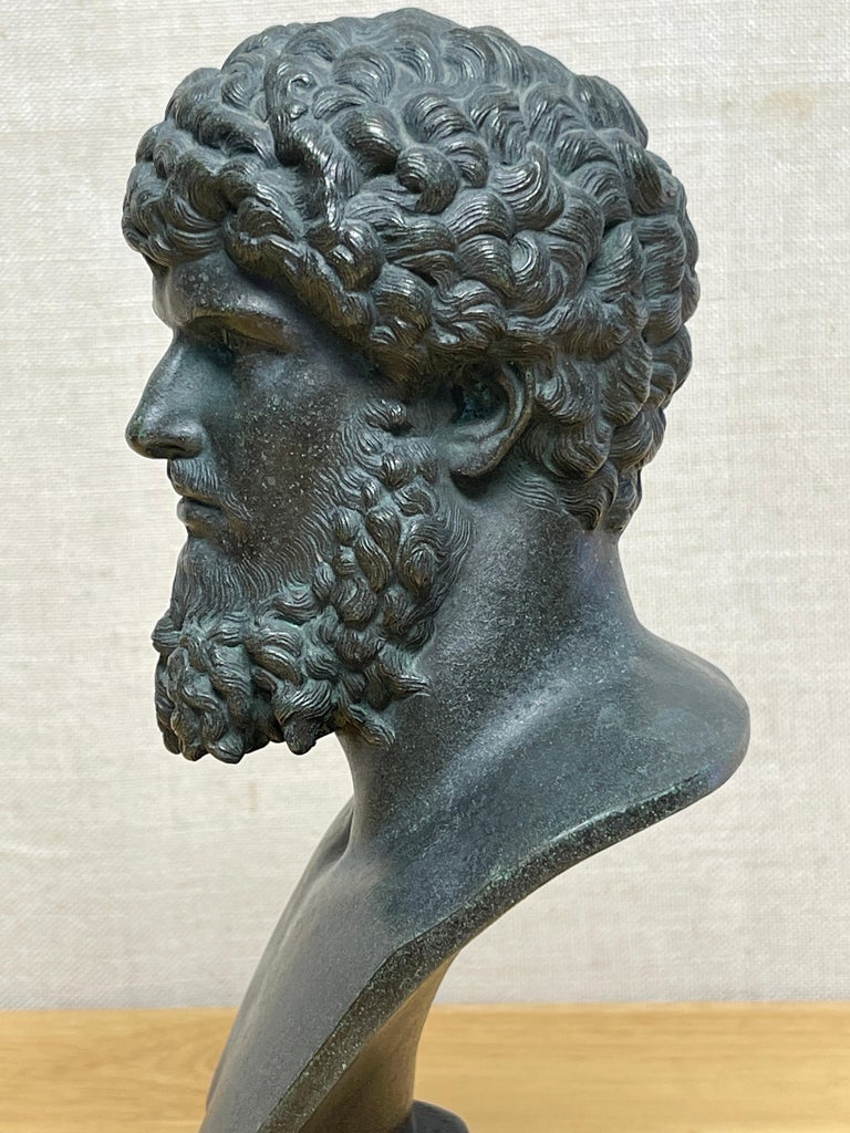 Italian 19th Century Grand Tour Portrait Bust of Emperor 'Lucio Vero ...
