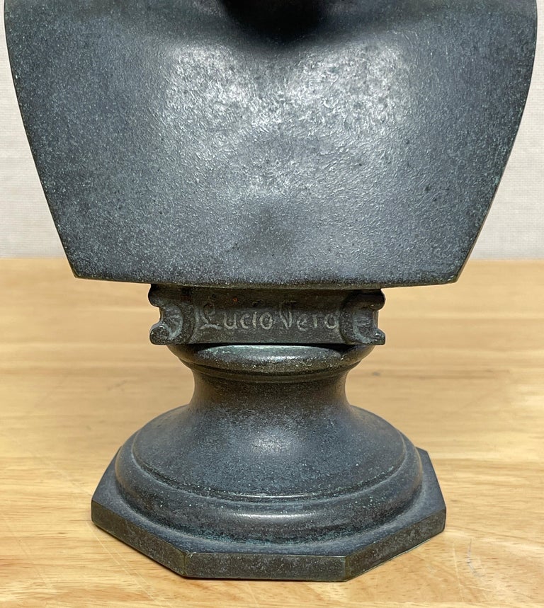 Italian 19th Century Grand Tour Portrait Bust of Emperor 'Lucio Vero ...