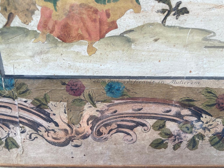 Italian 19th Century Mixed Media Gouache Tempera Theatre Set Costume ...