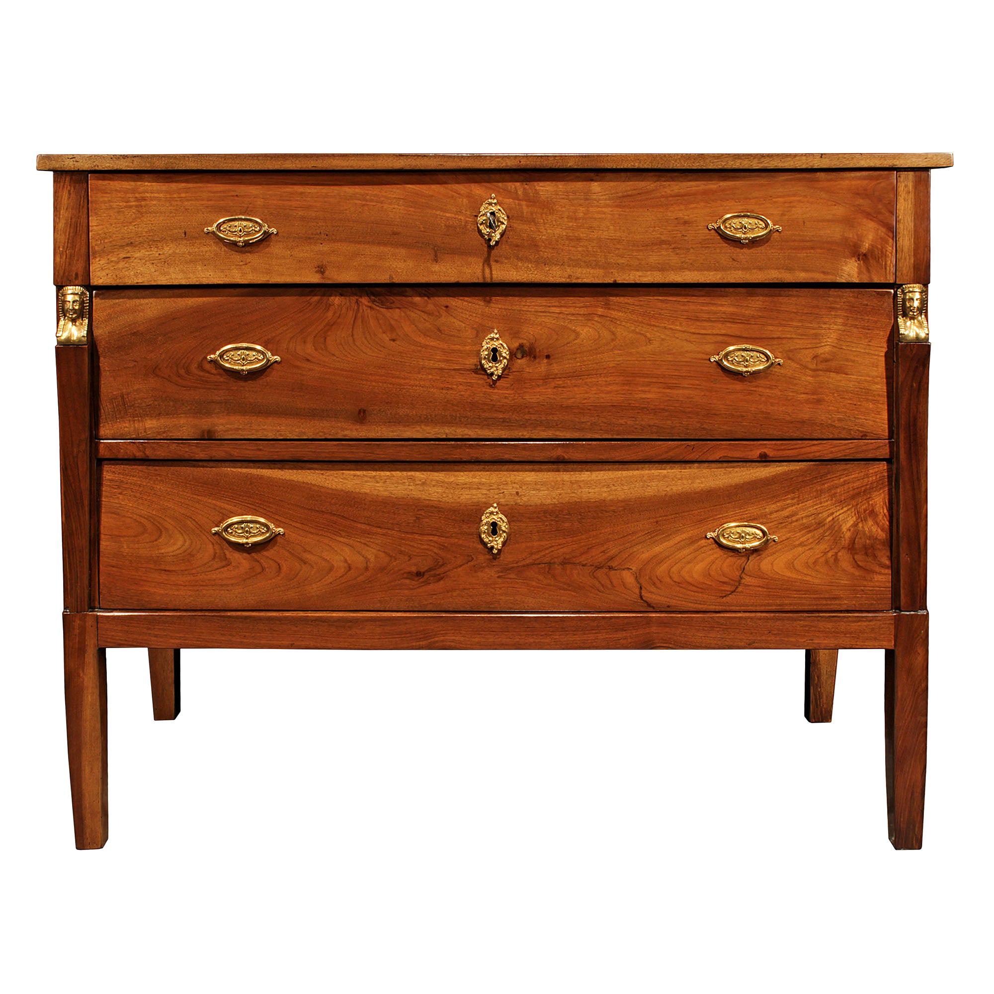 19th Century French Hand Painted Neoclassical Style Commodes For Sale ...