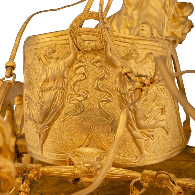 Italian 19th Century Ormolu Statue Signed Vanetti For Sale at 1stDibs