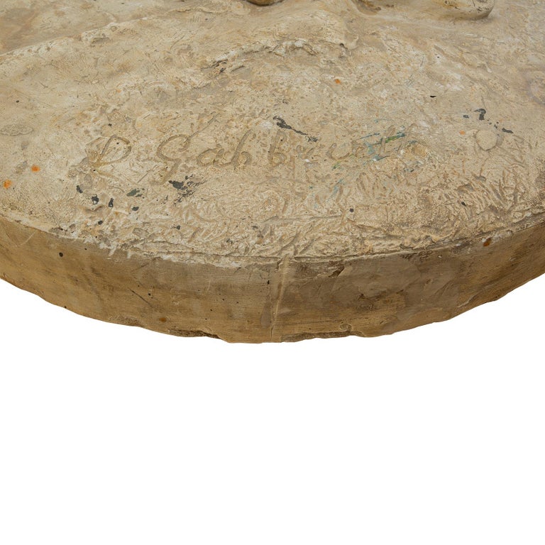 Italian 19th Century Statue of a Lady Holding a Seashell, Signed ...