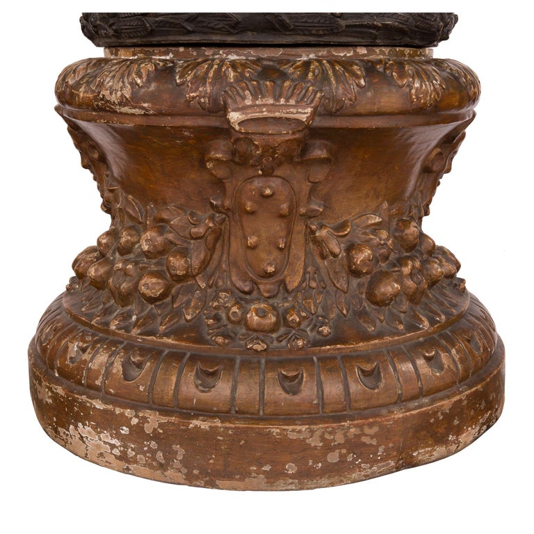 Italian 19th Century Terra Cotta Statue of David Having Slain Goliath ...