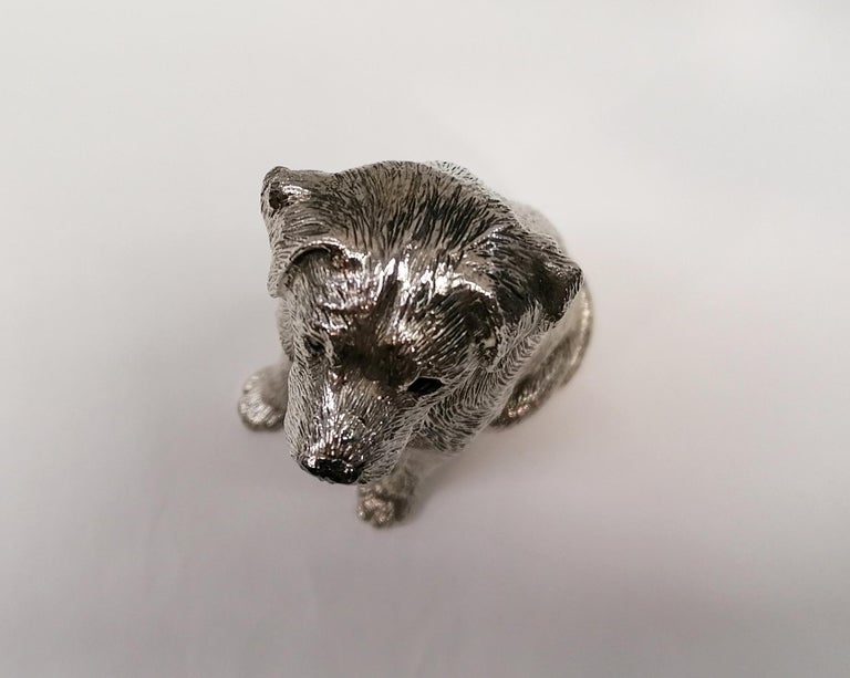 Italian Sterling Silver Dog Labrador Retriever by Arval Argenti Valenza ...