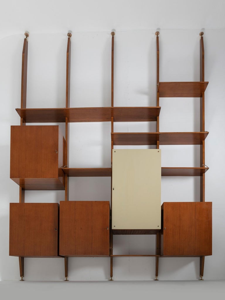 Italian 1950s Bookcase For Sale at 1stDibs | italian bookcase
