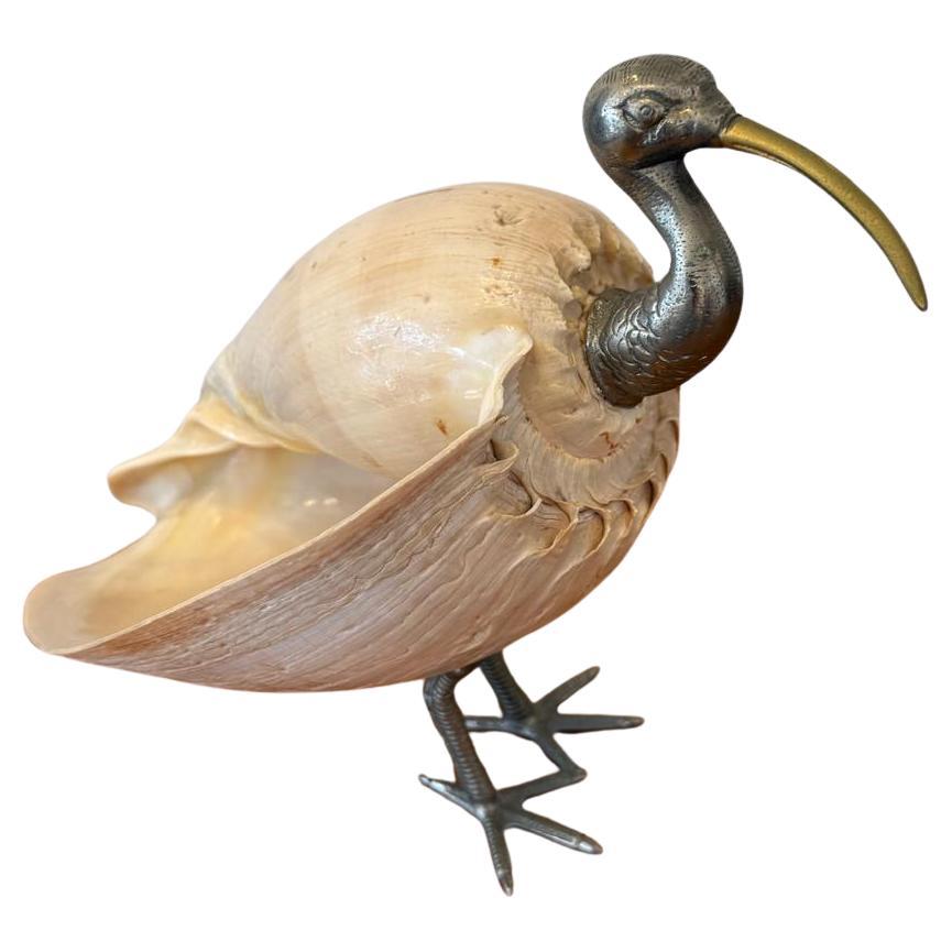 Ibis Bird Sculpture by Malevolti Italy, 1950s at 1stDibs | ibis statue ...