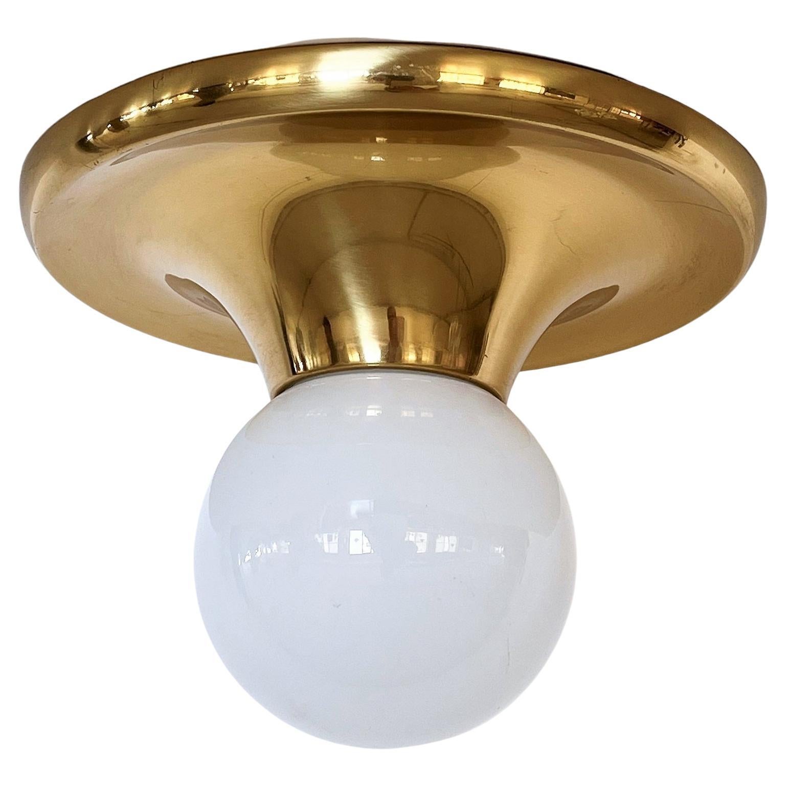 Pair of Castiglioni Midcentury Metal "Light Ball" Italian Sconce for ...