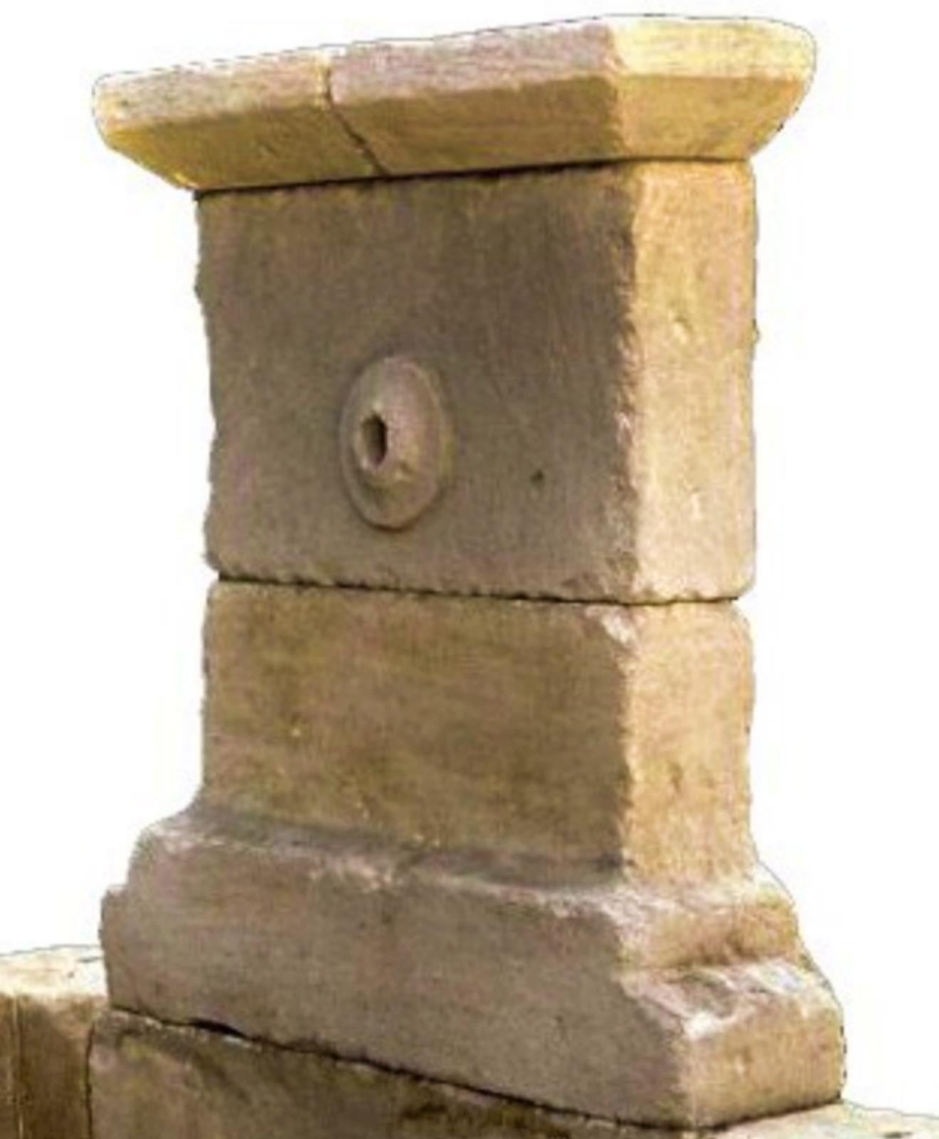 Italian Ancient Large Stone Fountain with Washbasin 19th Century For ...