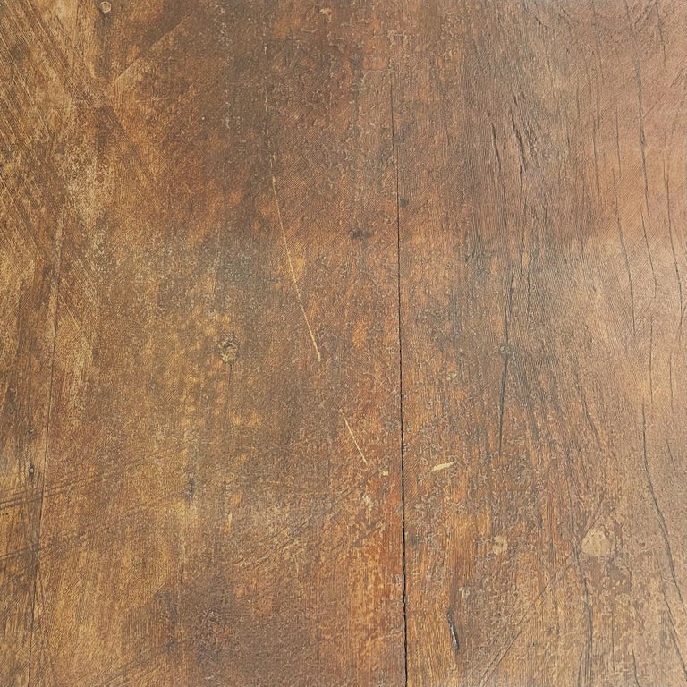 Italian Antique Rectangular Dining Table in Dark Solid Wood, 1900s For ...
