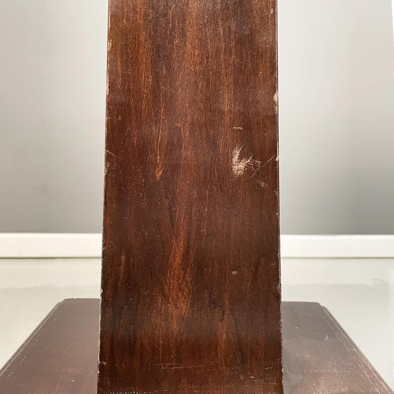 Italian Antique Wooden Side Tables or Pedestals, Early 1900s For Sale ...