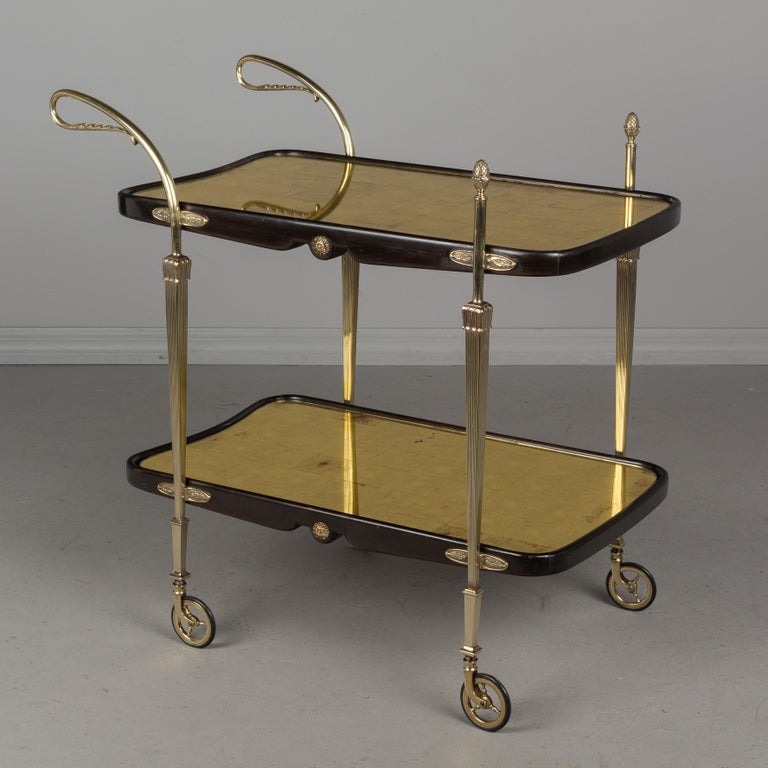 Italian Art Deco Bar Cart at 1stDibs