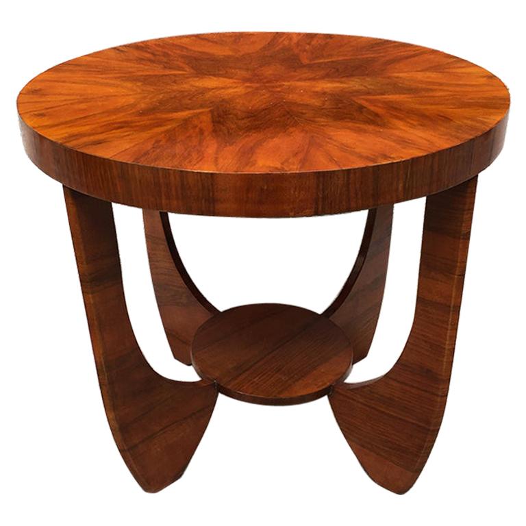 Italian Art Deco Briar Coffee Table, 1940s at 1stDibs