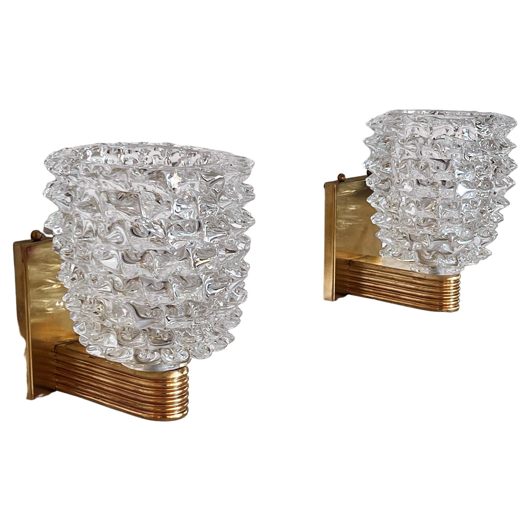 Applique murale en verre d'art abstrait coloré Ikea Gyllen, 1990 En ...